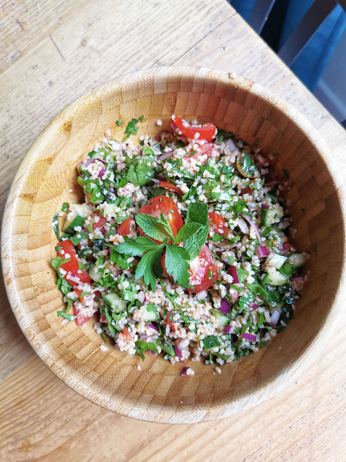 Recette Taboulé Libanais - Manger Sain & Gourmand - Prep 15min Chrono